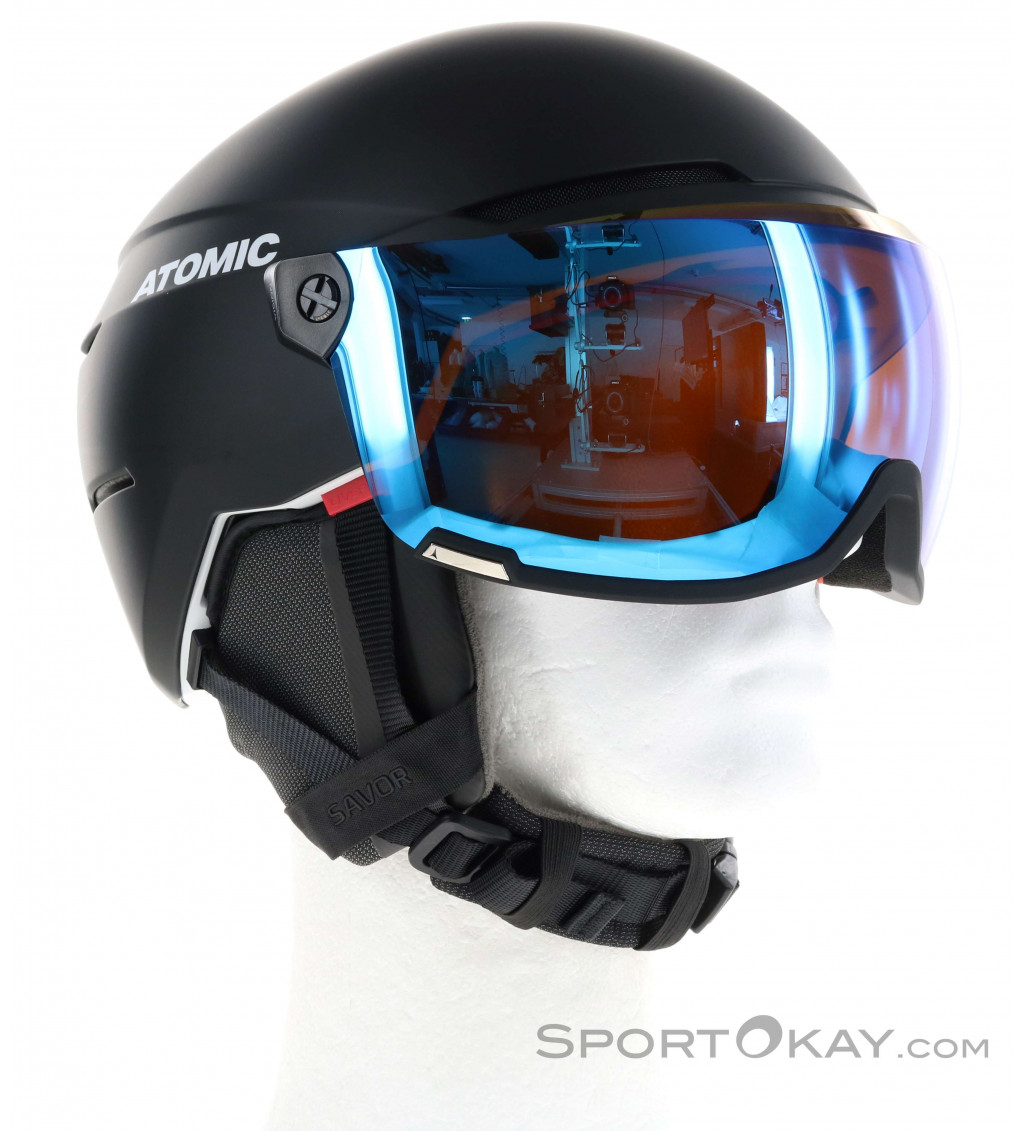 Atomic Savor Visor Stereo Skihelm mit Visier - Skihelme - Skihelme ...