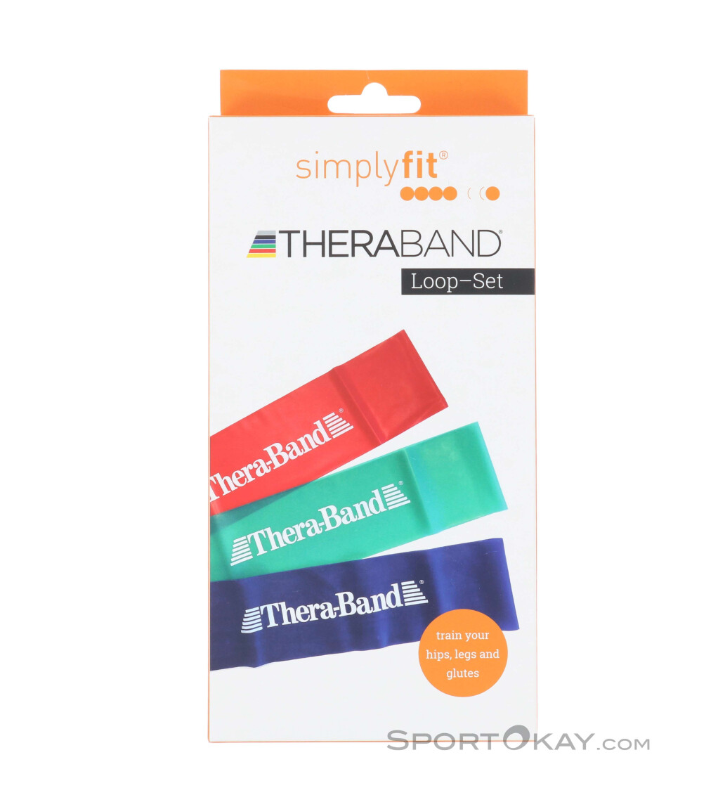 Thera Band Loop Elastic Fitness Band Set - Fitness Shoes - Fitness ...