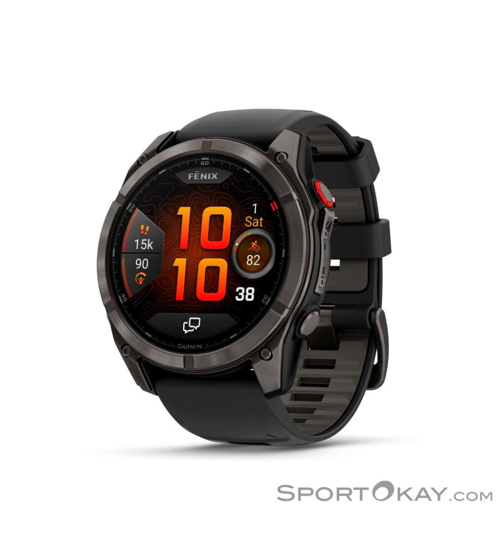 Garmin Fenix 8 Pro Amoled 51mm Sports Watch - Running Watch - Heart ...