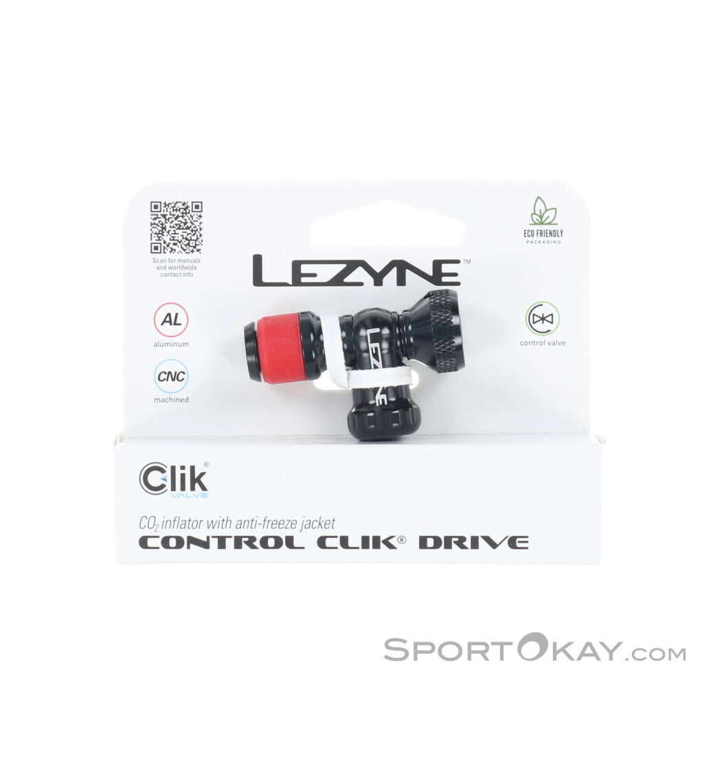 Lezyne CLIK Drive CO2 + 20gr Kartusche Minipompe CO2 - Pompe ...